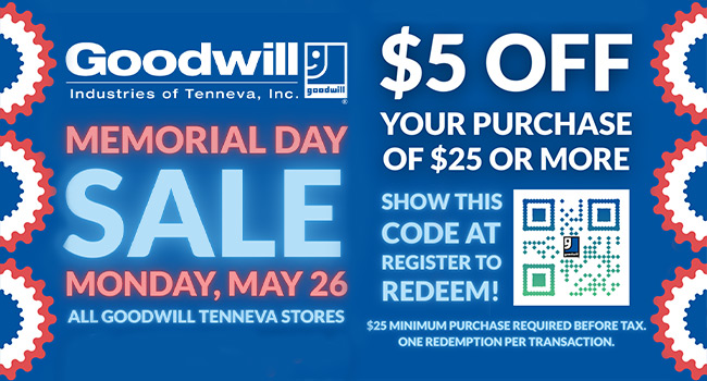 Goodwill Memorial Day Sale | 98.5 WTFM | Johnson City/Kingsport/Bristol ...